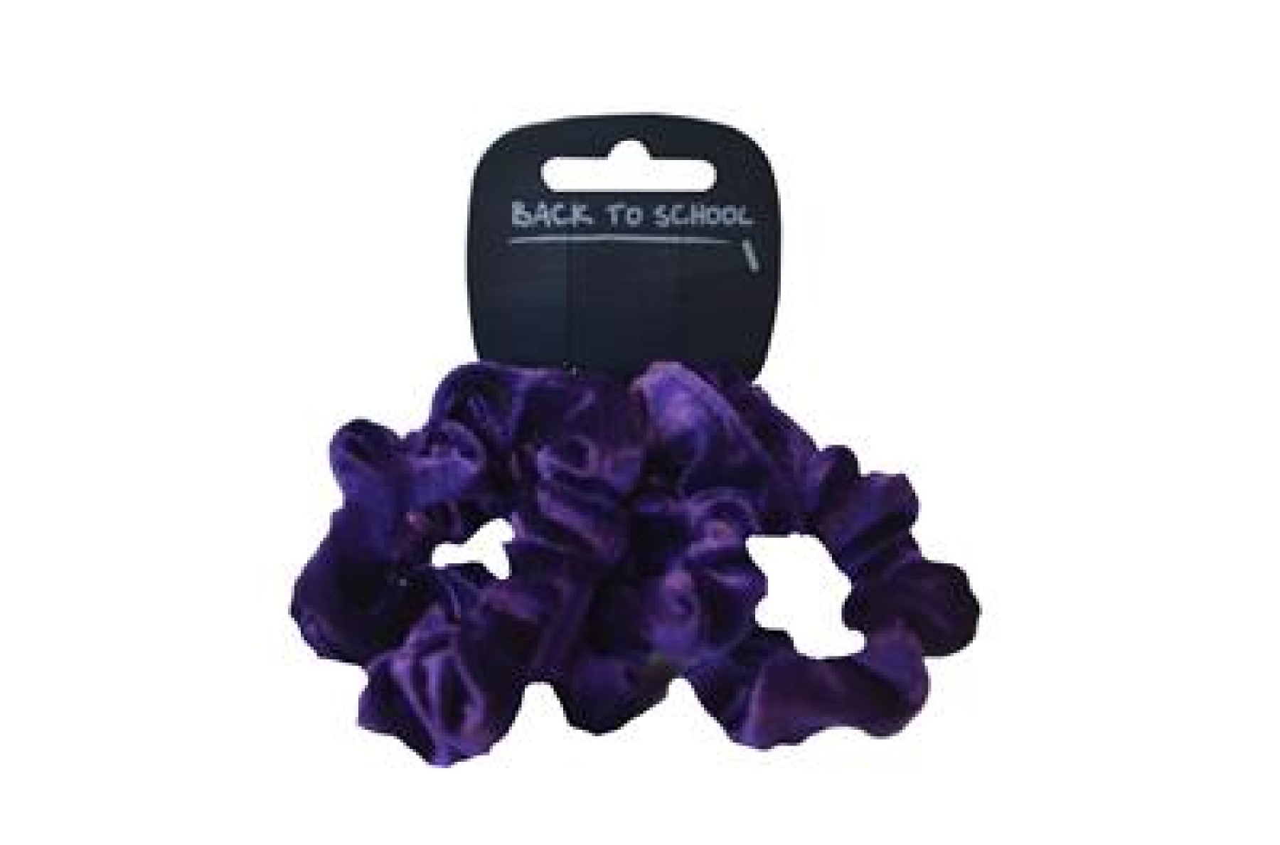 VELVET SCRUNCHIE 4 PACK
